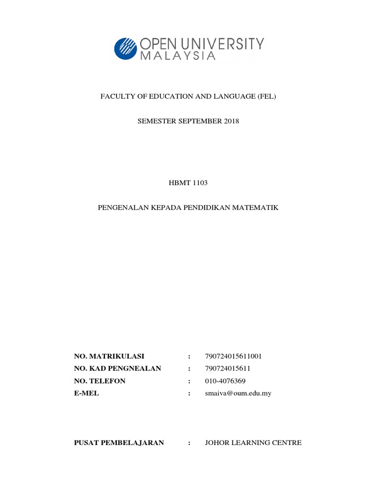 HBMT 1103 | PDF | Bisnis | Komputer