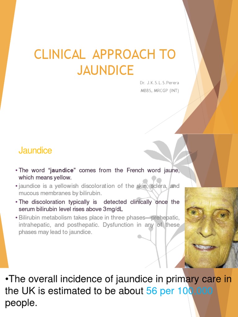 An Approach To A Patient With Jaundice | PDF | Hepatitis | Cirrhosis