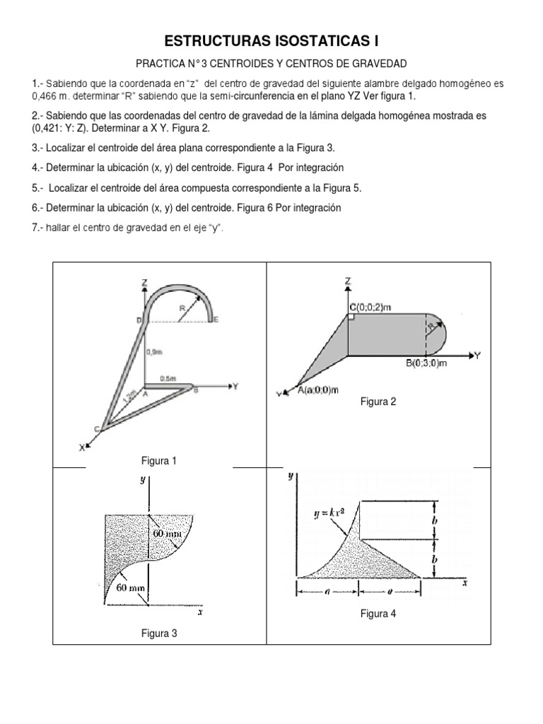 Practica 3 ESTRUCTURAS ISOSTATICAS I CIV | PDF