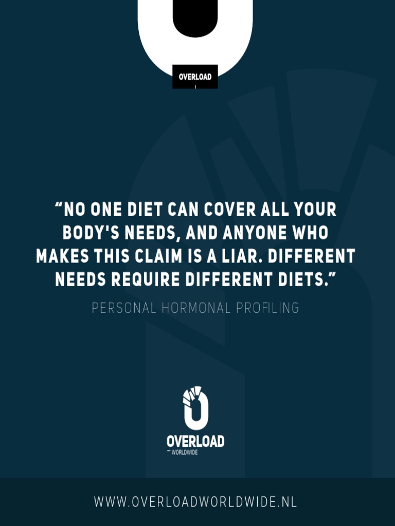 Personal Hormonal Profiling Quotes | PDF | Nutrition | Diet & Nutrition