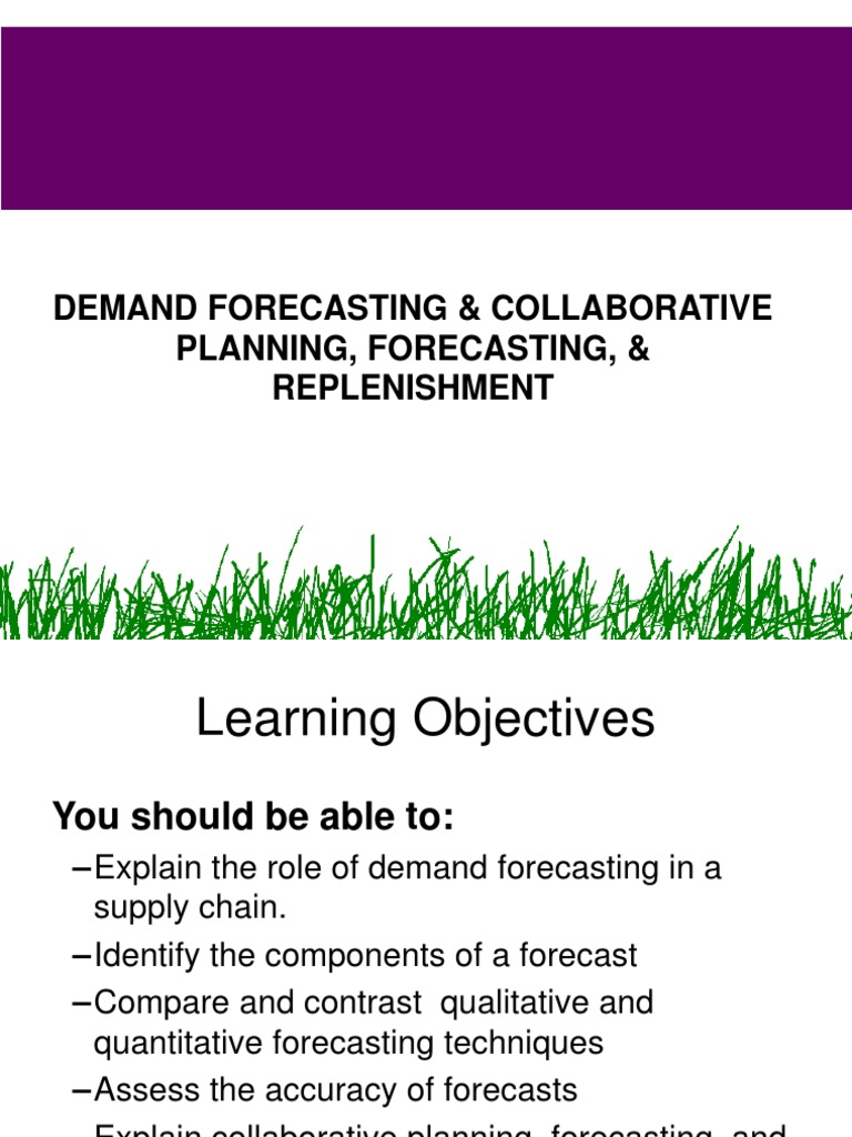 Forecasting Demand and Optimizing Supply Chain Collaboration | PDF ...