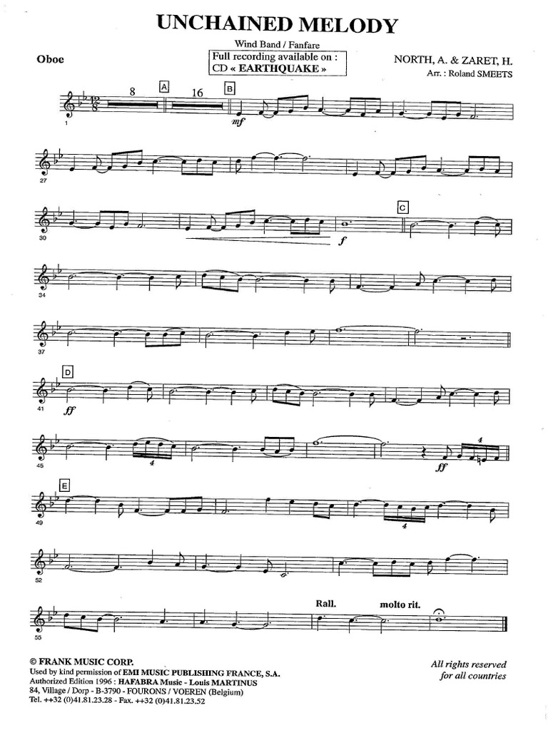 Unchained Melody | PDF