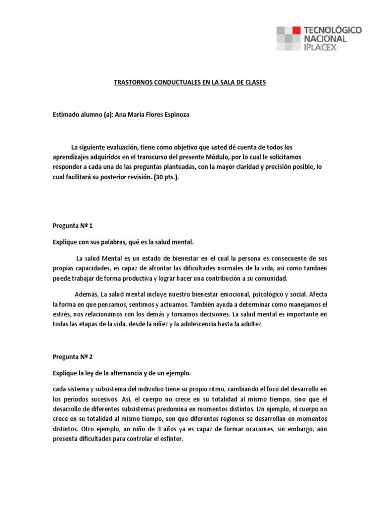 P4 Ana Maria Flores | PDF | Salud mental | Adultos