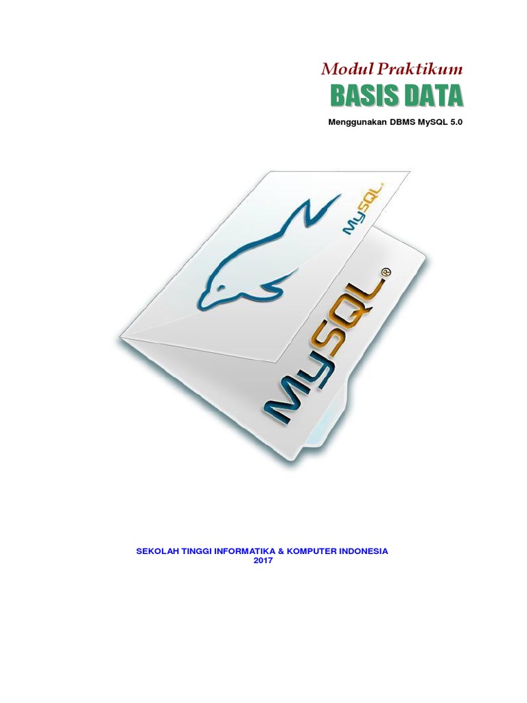 Modul Praktikum Basis Data 2017 PDF | PDF