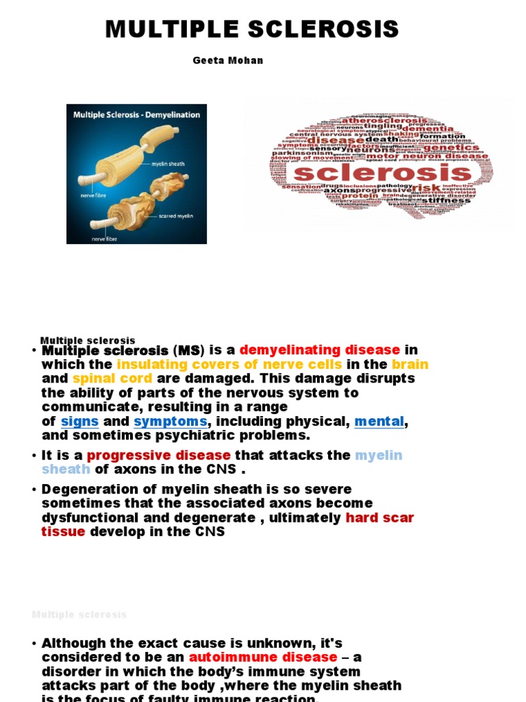 Multiple Sclerosis | PDF | Multiple Sclerosis | Myelin