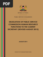 Namibia Public Service Hiring Guide | PDF | Recruitment | Employment