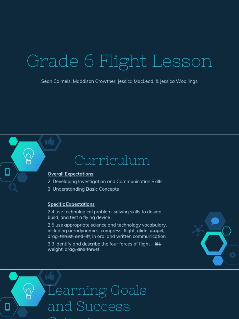 Grade 6 Flight Lesson | PDF | Flight | Parachute