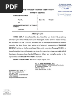 Georgia Caveat to Probate Will Form | PDF | Will And Testament | Probate