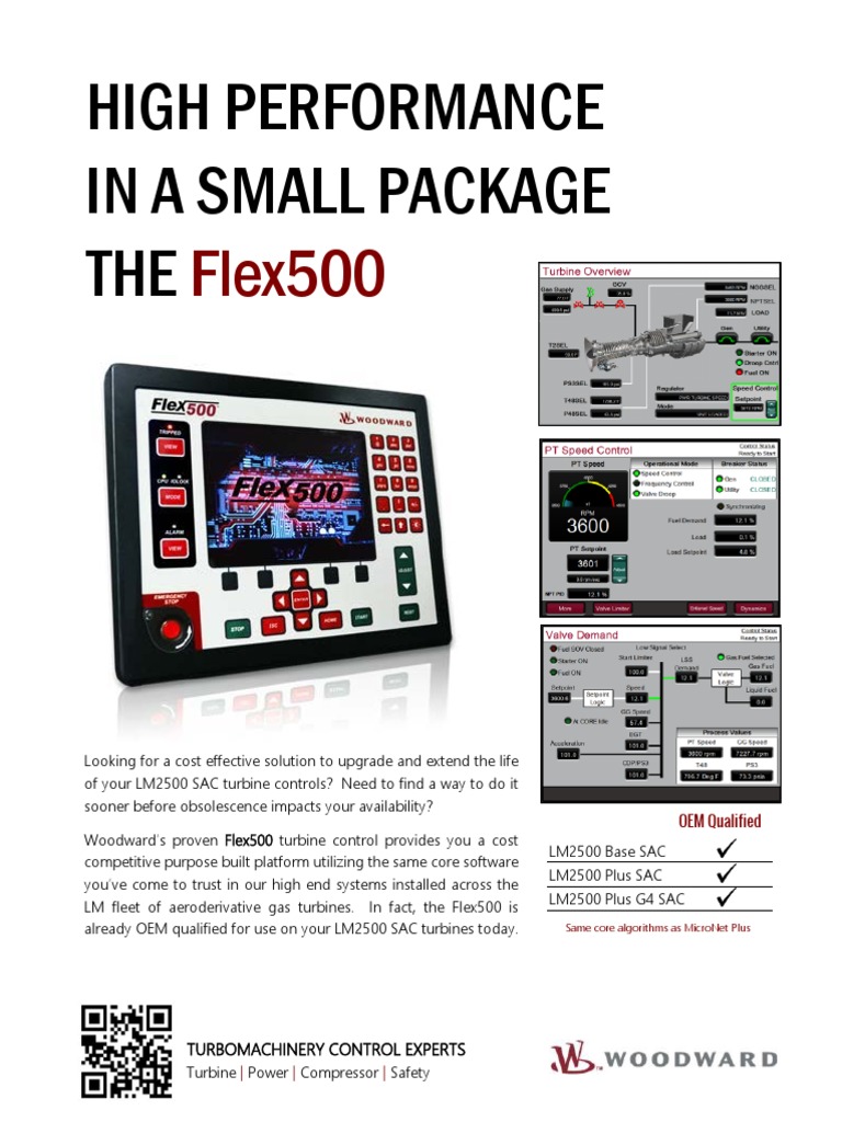 Fly Flex500 Its-Gasturbine en 51601-A Web | PDF | Gas Turbine | Control ...