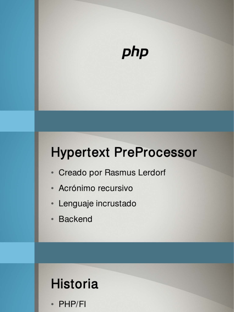 Que Es PHP PDF | PDF