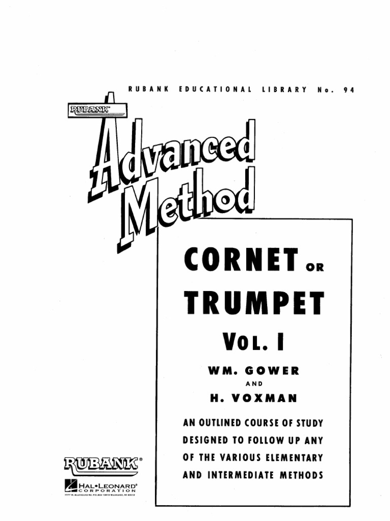 Advanced Method Rubank Vol 1 PDF | PDF