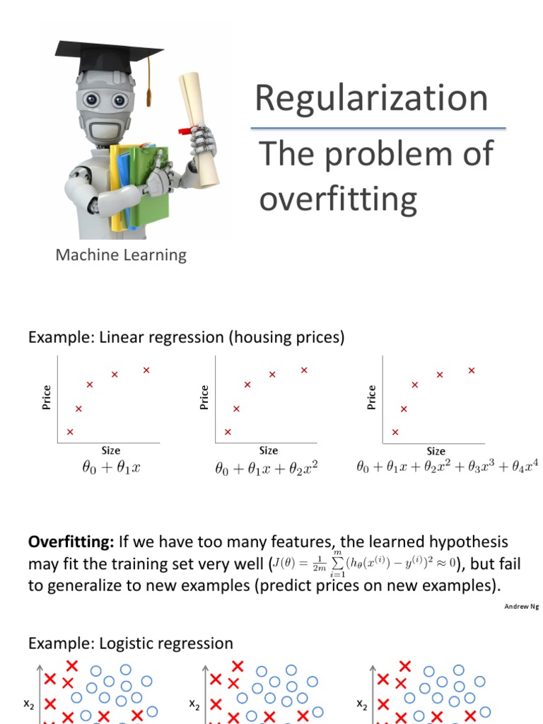 Regularization: The Problem of Overfitting | PDF | Logistic Regression | Regression Analysis