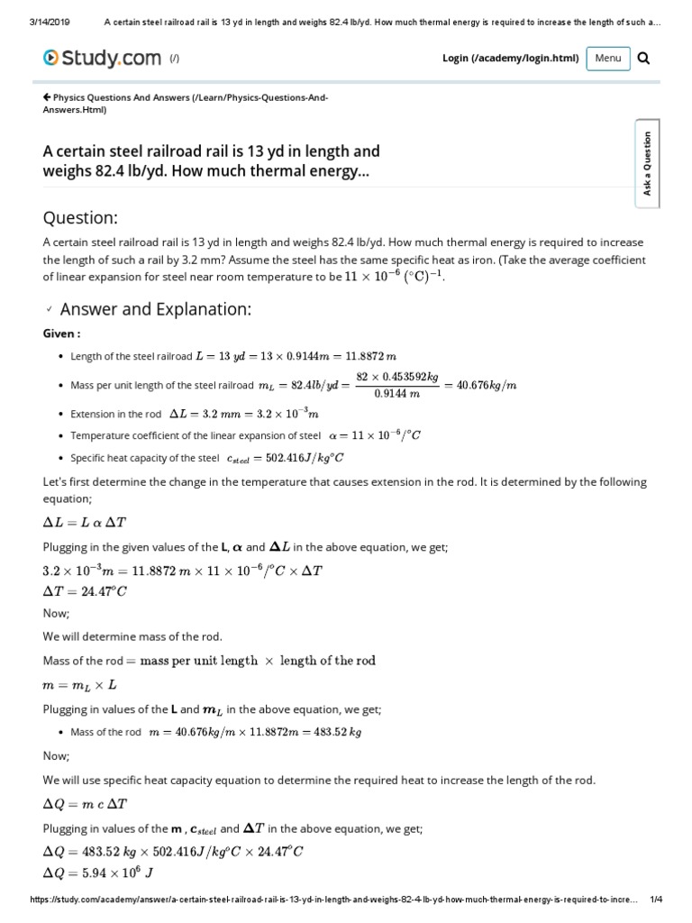 FBW | Download Free PDF | Thermal Expansion | Heat Capacity