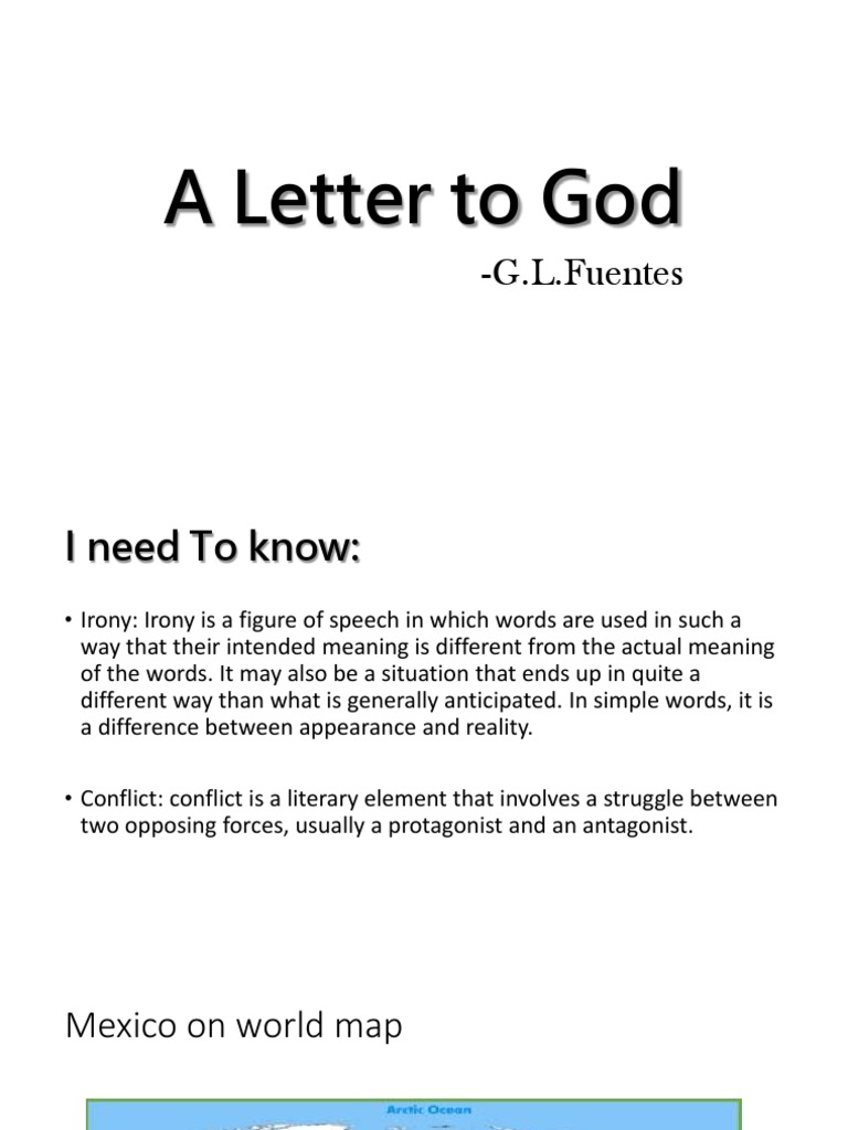 A Letter To God | PDF | Social Science | History