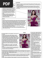 Malala Yousafzai: Vogue Cover Analysis | PDF | Vogue (Magazine) | Malala Yousafzai