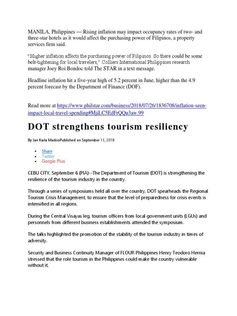 Dot Strengthens Tourism Resiliency: Impact-Local-Travel-Spending#Mjilc5Edfrqqu3Aw.99 | PDF ...