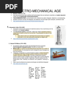 Electromechanical Age | PDF | Telephone | Electricity
