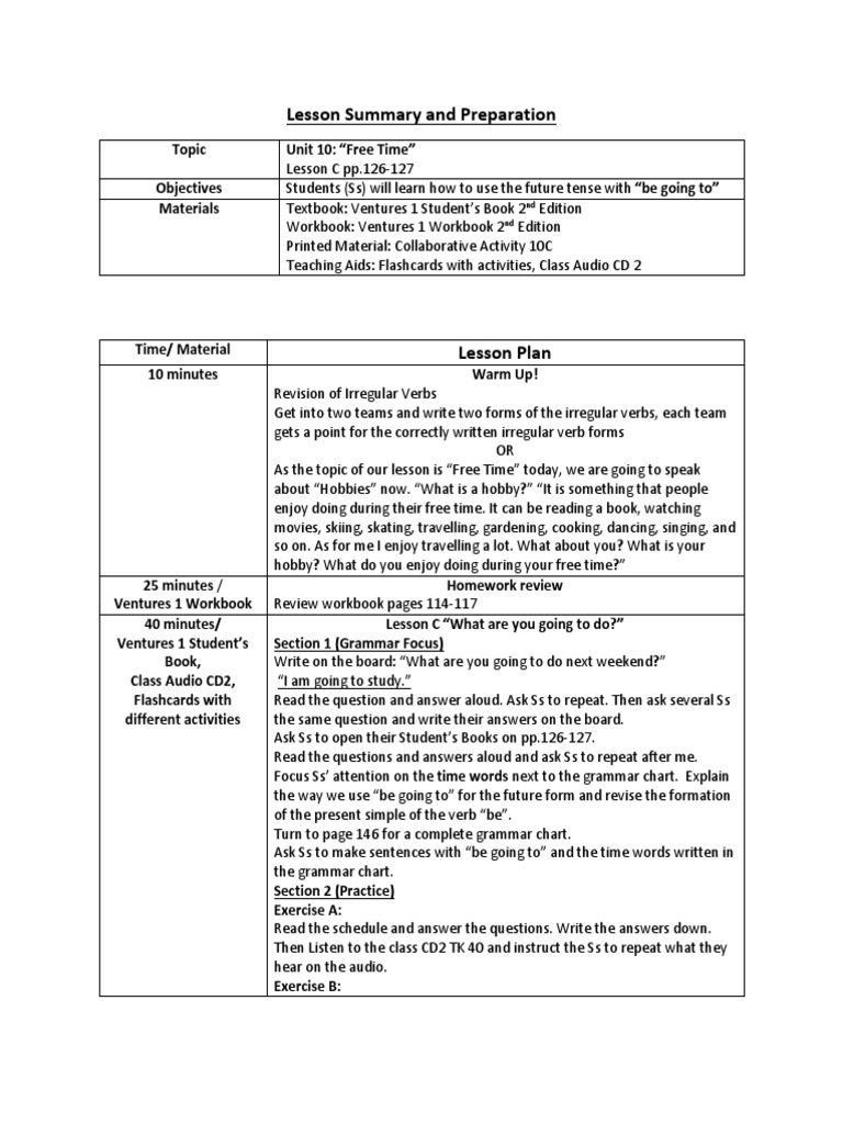 Model Lesson Plan Module 7 | PDF | Question | Lesson Plan