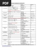 Formulae Sheet - Edexcel Physics A-Level | PDF | Electronvolt | Waves