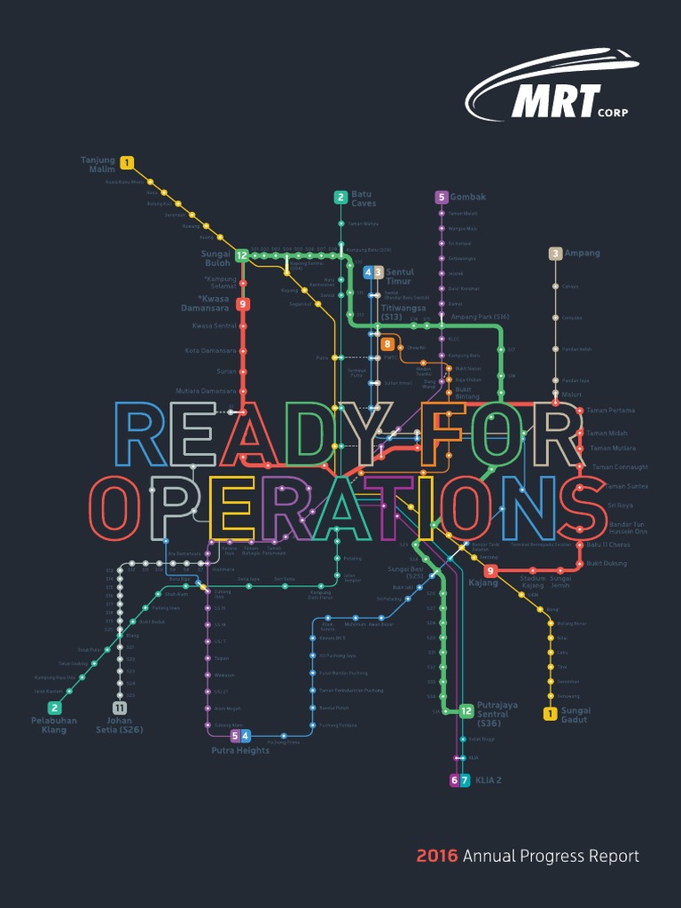 2016 MRT Progress Report Overview | PDF | Transport | Business