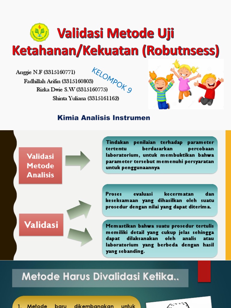 Validasi Metode Uji Kekuatan | PDF