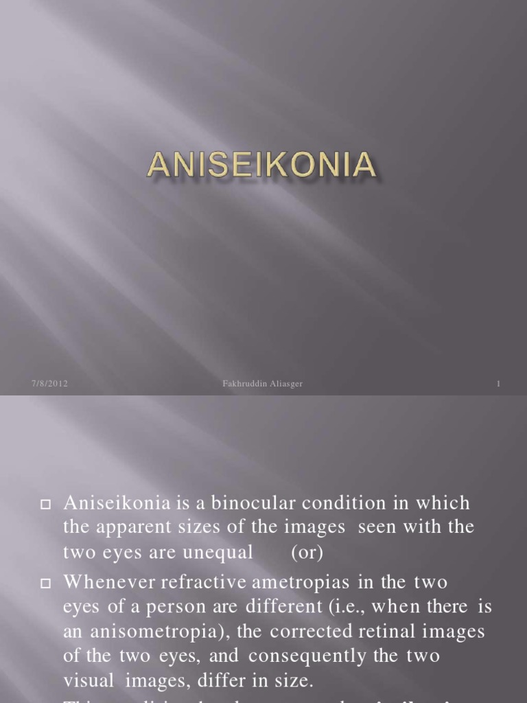Anisometropia | PDF | Lens (Optics) | Glasses