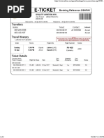 Emirates E-Tickets Example | PDF | Service Industries | Aviation