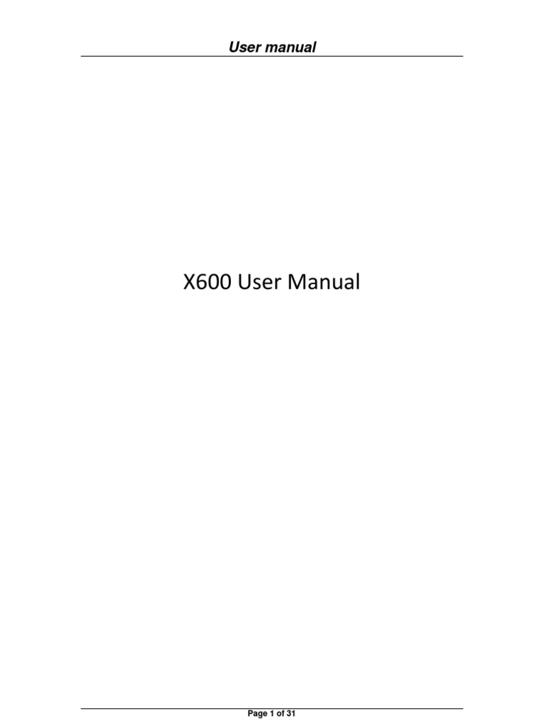 X600 User Manual Pdf Multimedia Messaging Service Voicemail