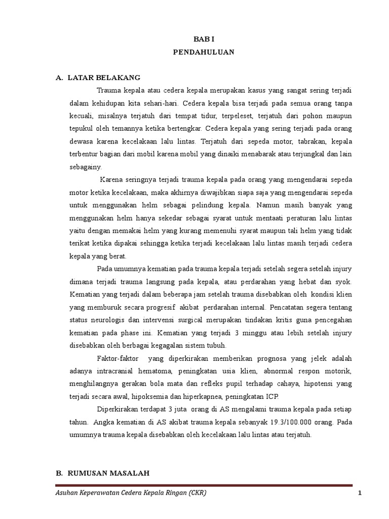Askep CKR | PDF