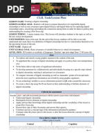 British Council - CLIL Lesson Plan Template | PDF | Learning | Lesson Plan