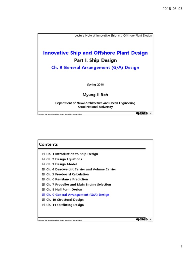 General Arrengement of A Ship PDF | PDF | Oil Tanker | Ships