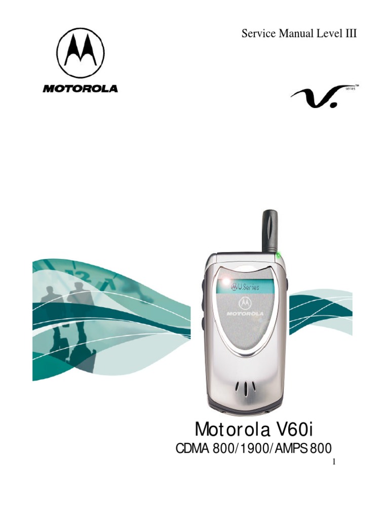 Motorola V60i: Service Manual Level III | PDF | Electrical Circuits ...