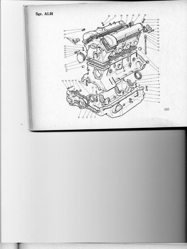 Fiat 118 Engine Assy Diagrams | PDF