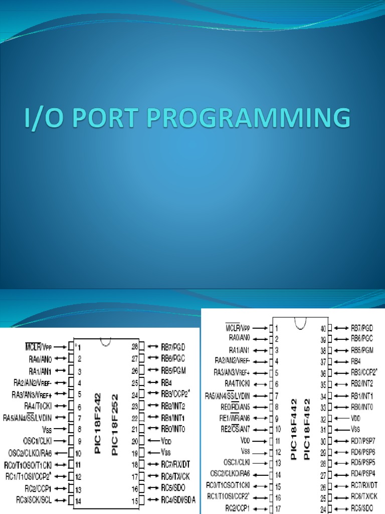 5 The One With I O Port Programming Input Output Analog To