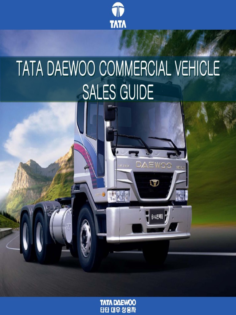 Tata Daewoo Commercial Vehicle Sales Guide | PDF | Anti Lock Braking ...