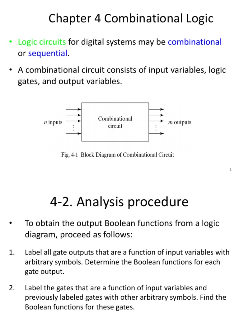 Combinational Logic Circuits Guide | PDF | Logic Gate | Arithmetic