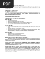 The Intellectualization of Filipino | PDF | Tagalog Language | Philippines