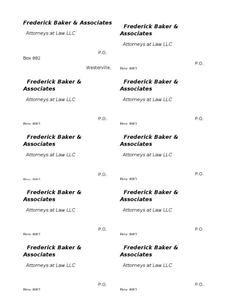 Frederick Baker | PDF