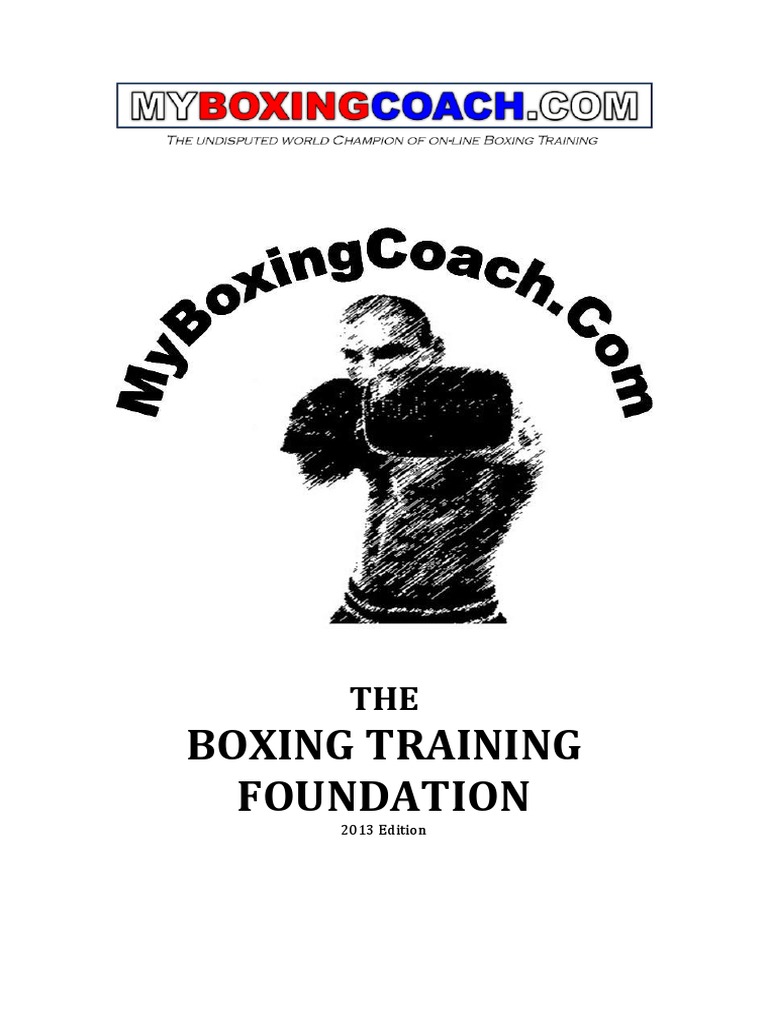 Boxing Training Foundation PDF | PDF | Physical Fitness | Aerobic Exercise