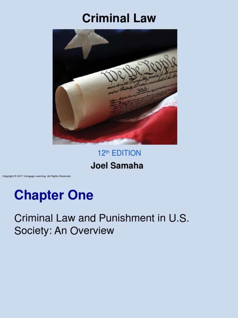 Criminal Law: Joel Samaha | PDF | Punishments | Crime & Violence