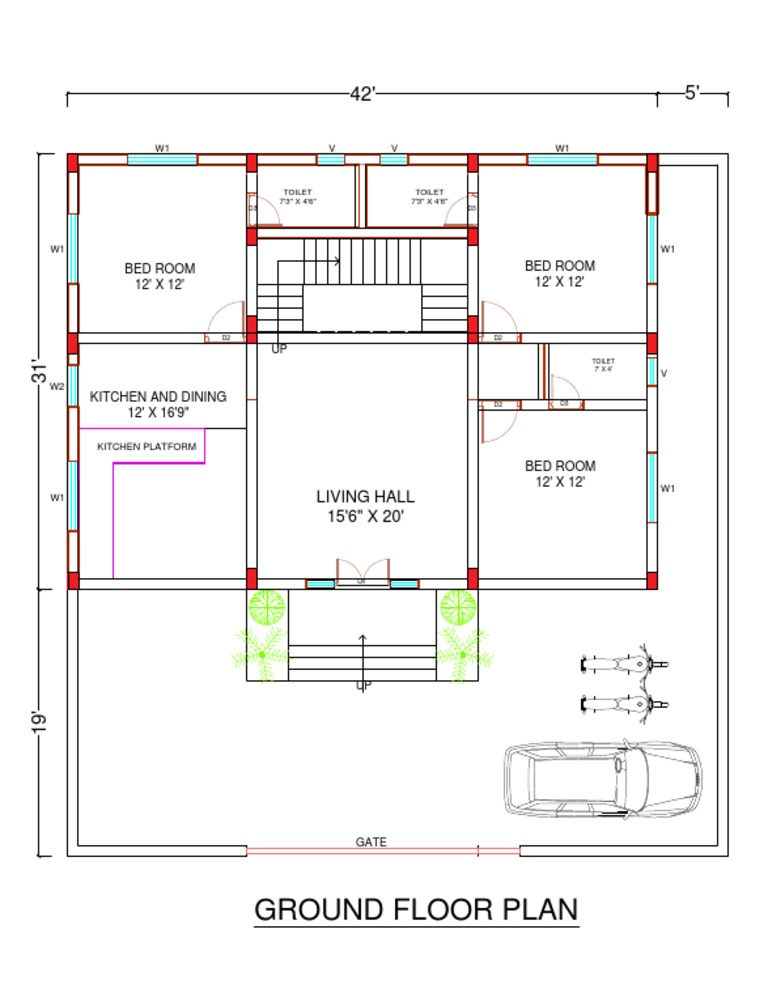 Plan in Acad | PDF