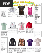 15 Types of Clothing Fasteners Explained | PDF | Clothing | Sewing