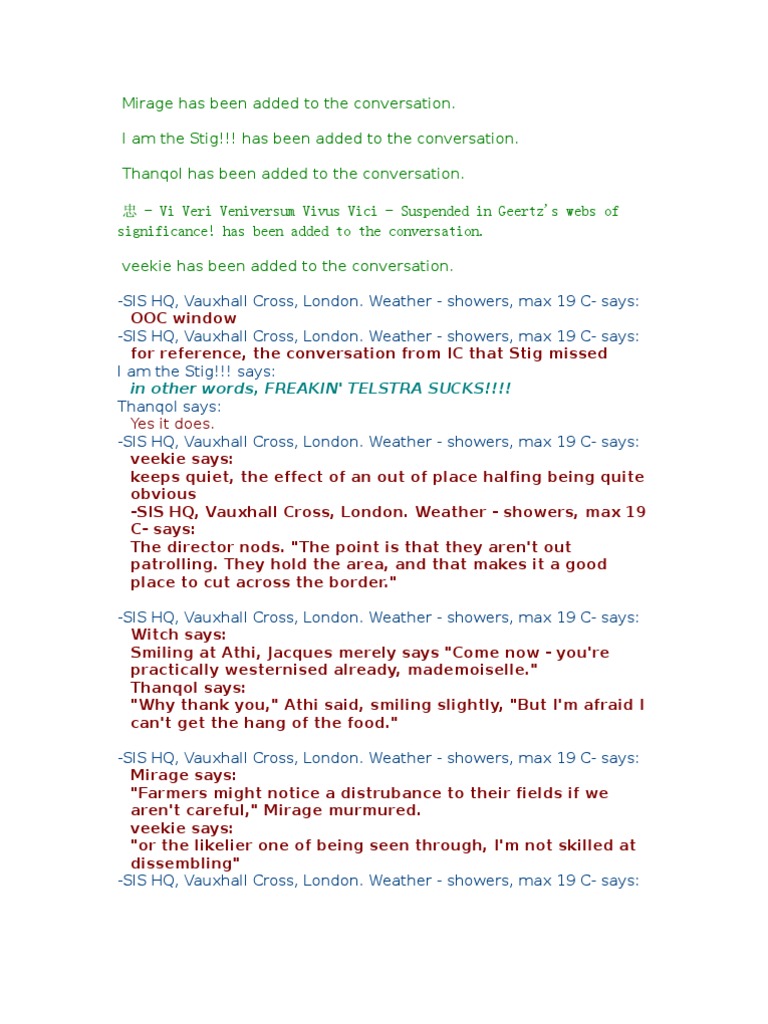 In Other Words, FREAKIN' TELSTRA SUCKS!!!!: Yes It Does | PDF | Nature