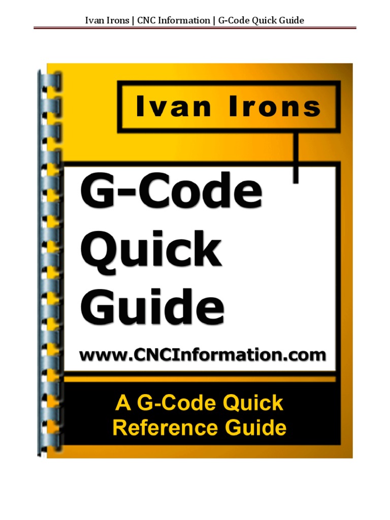 G Code Quick Guide | PDF