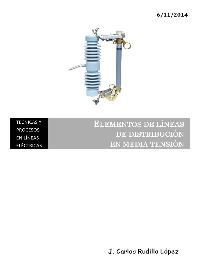 Elementos de Lineas de MT PDF | PDF | Aislador (Electricidad ...