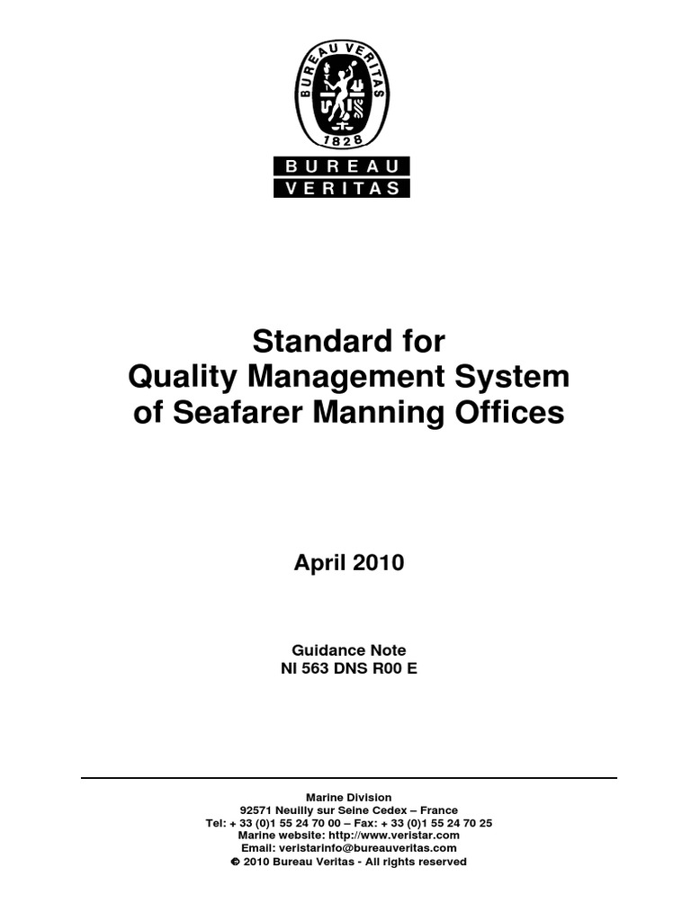 Guia Bureau Veritas | PDF | Verification And Validation | Audit