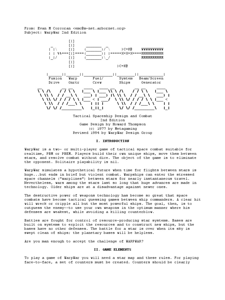 Warp War 20 | PDF | Warships | Cannon