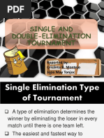 Double Elimination Tournament Guide | PDF | Tournament | Entertainment