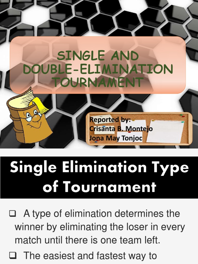 Understanding Single and Double-Elimination Tournament Formats | PDF ...