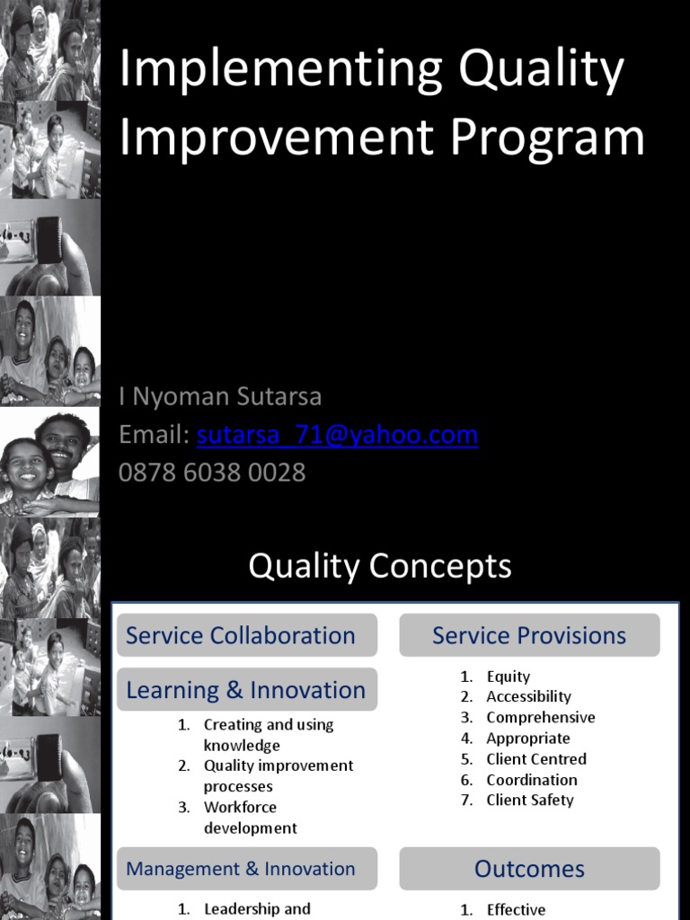 Quality Improvement Program Guide | PDF | Health Care | Risk